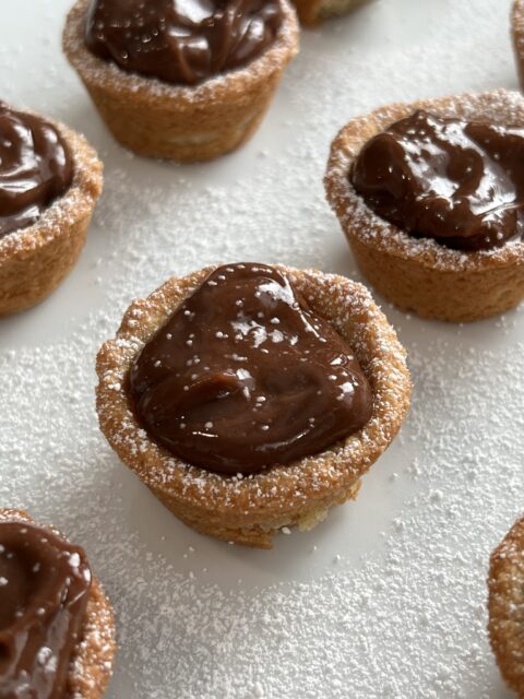 Chocolate Almond Cookie Pudding Cups - Holly in the PNW